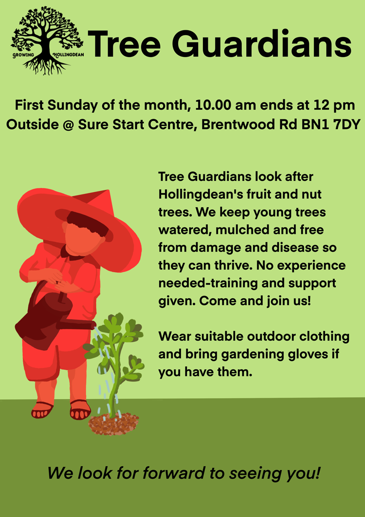 Tree Guardians – Growing Hollingdean