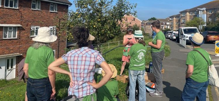 Growing Hollingdean Tree Guardians learnt how to help our fruit trees ...