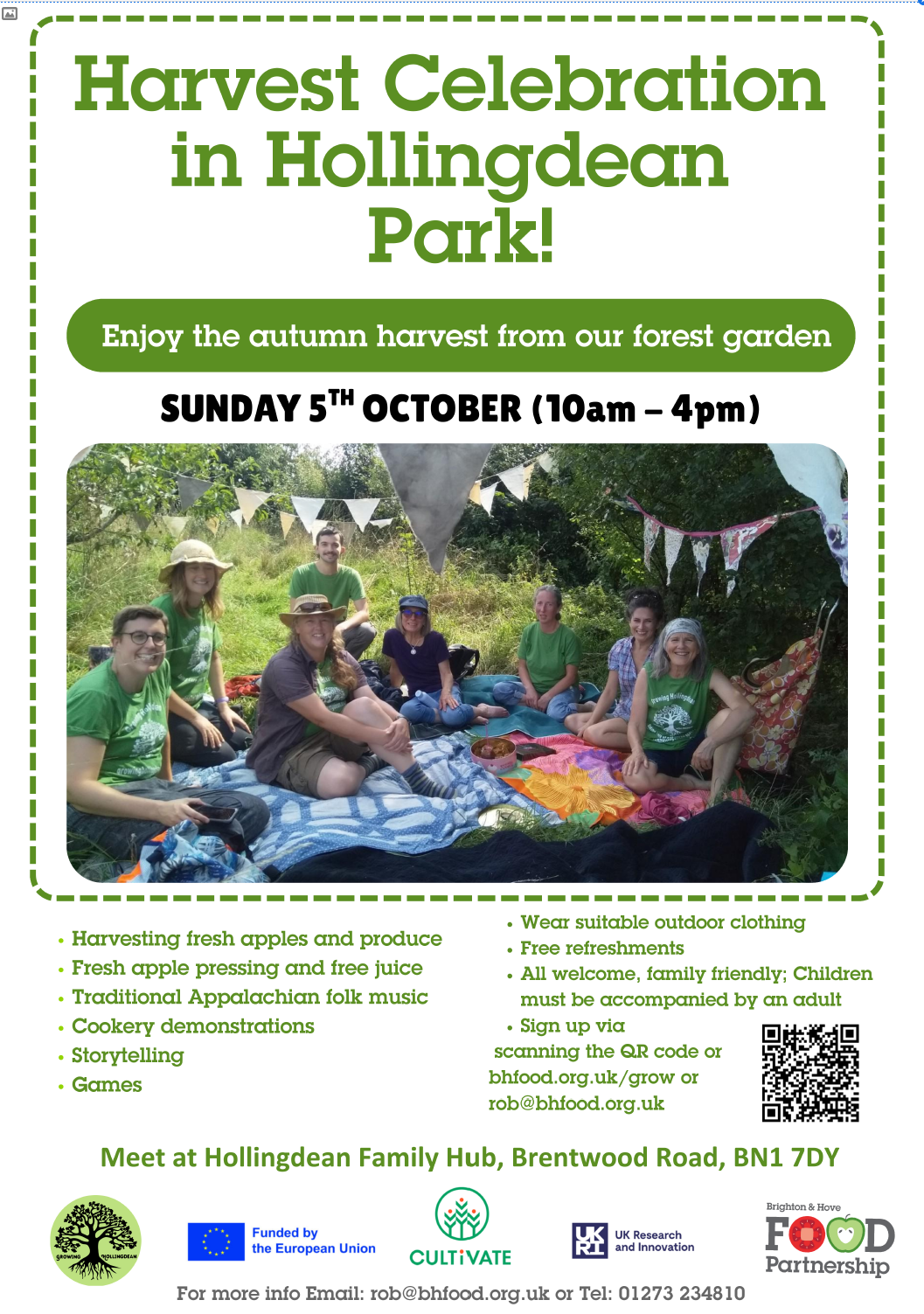 Get Growing Harvest Festival 2025 – Growing Hollingdean